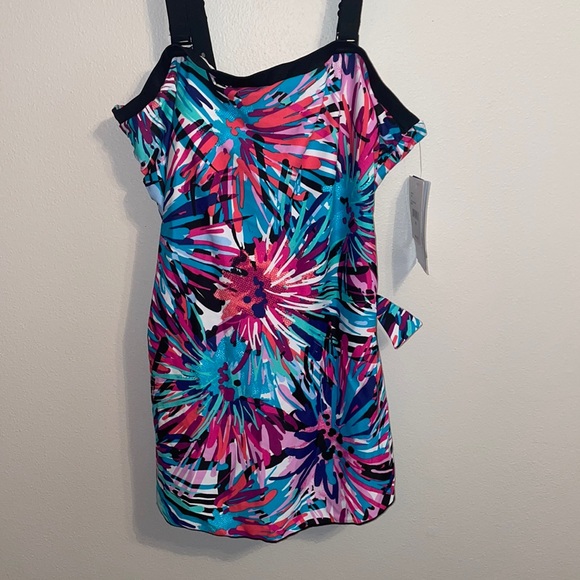 Azul | Swim | New Azul Swimsuit One Piece Dress Womens 6 Pool Beach ...